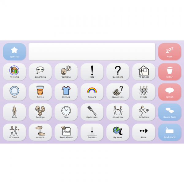 Grid 3 - Logiciel de Communication Alternative Améliorée (CAA)