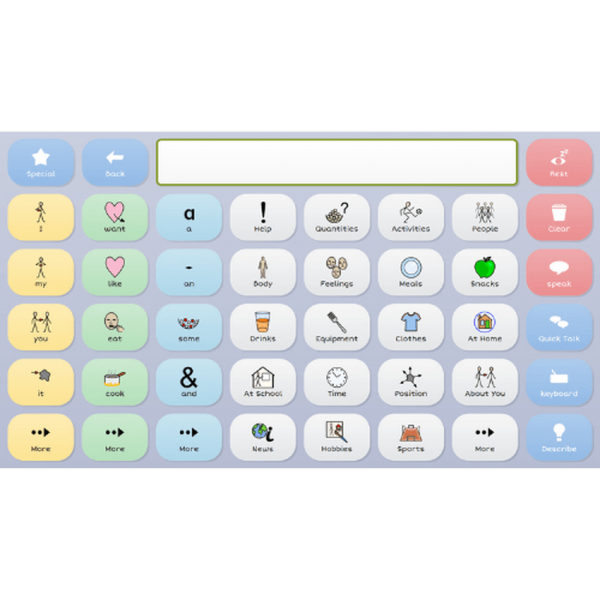 Grid 3 - Logiciel de Communication Alternative Améliorée (CAA)