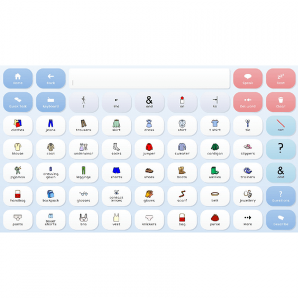 Grid 3 - Logiciel de Communication Alternative Améliorée (CAA)